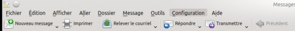 Configuration de Kmail — Wiki de la mère Zaclys